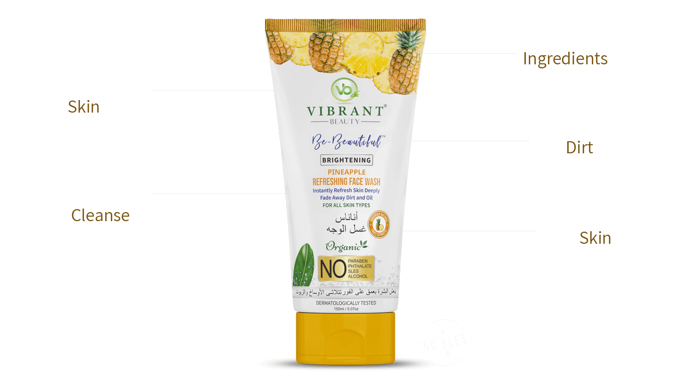 Pineapple Face Wash - Vibrant Beauty