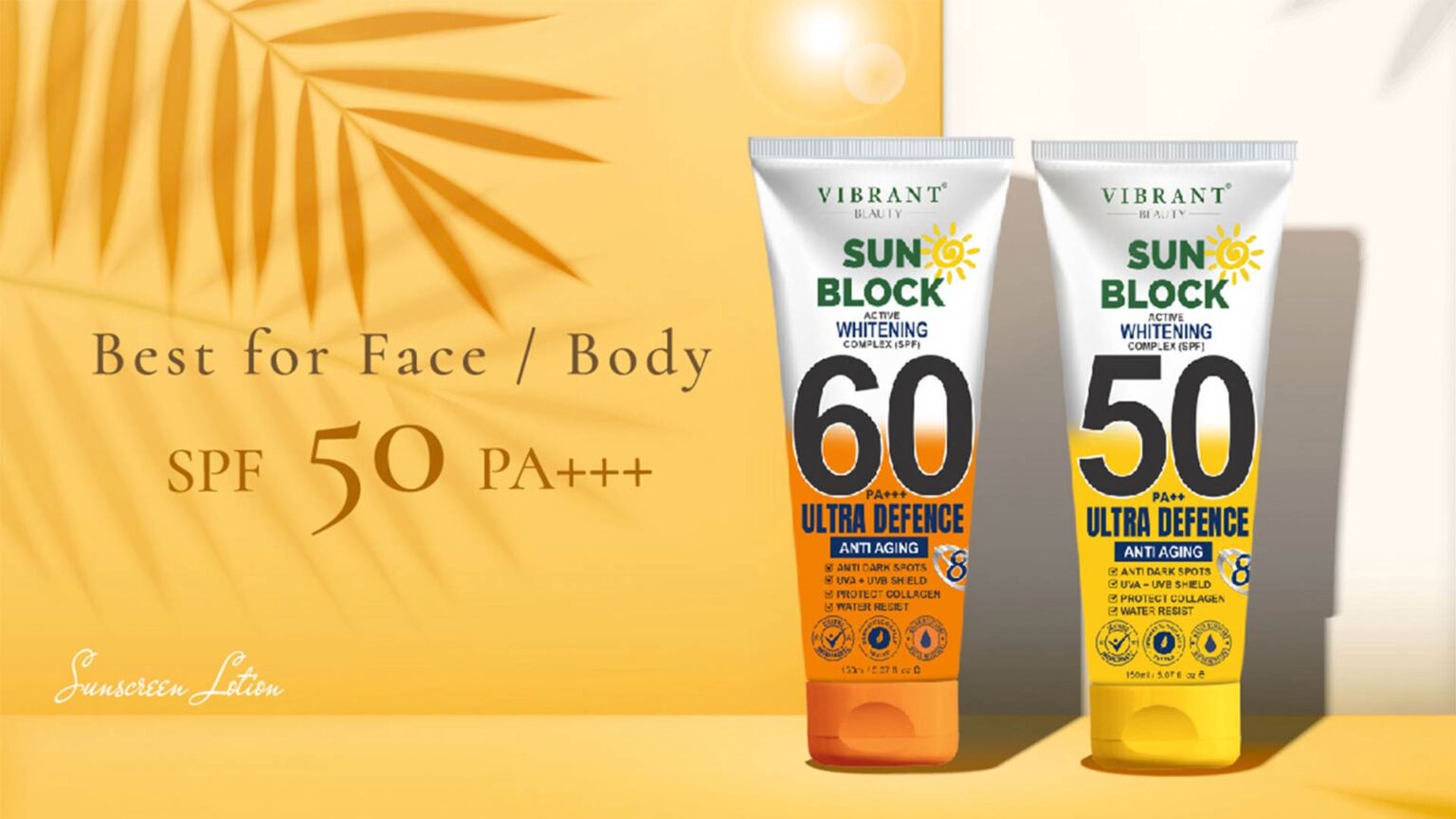 Sun Block SPF 50 - Vibrant Beauty