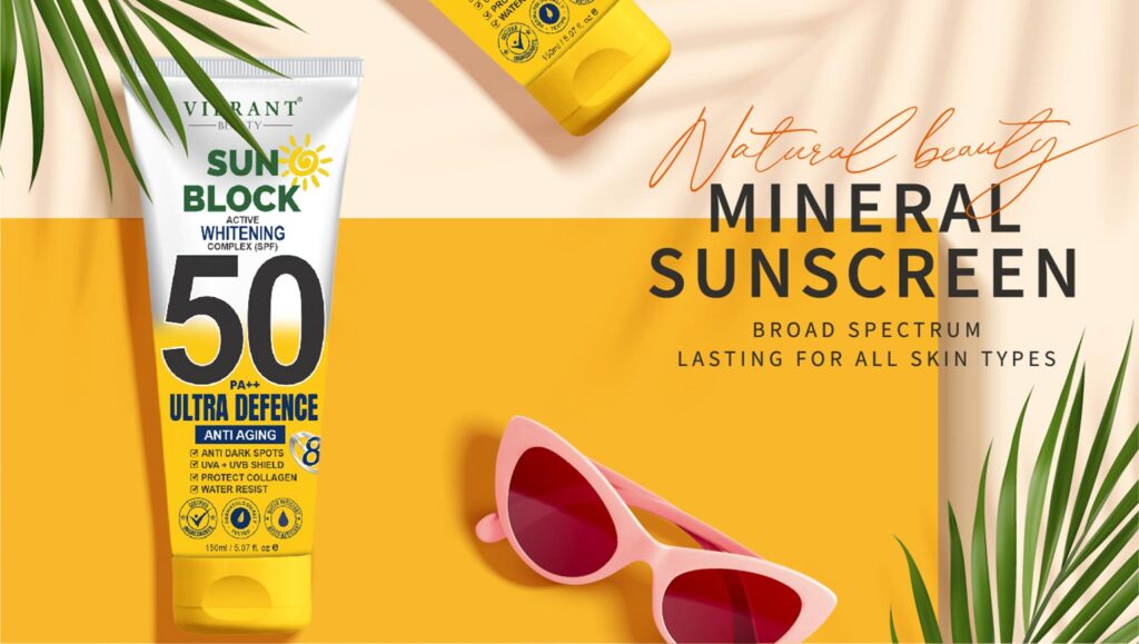Sun Block SPF 50 - Vibrant Beauty
